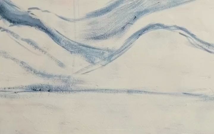 【画师内幕】15_画好每一笔,不负心中热爱。#肌理画制作#装饰画定制...
