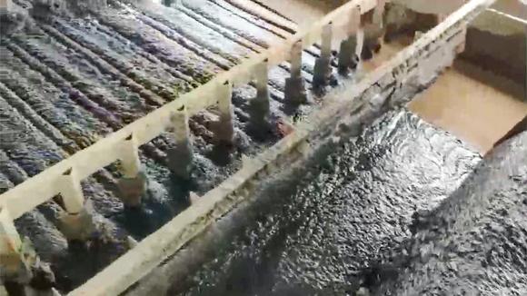 带式压滤机压泥全过程,24小时工作,1人操作