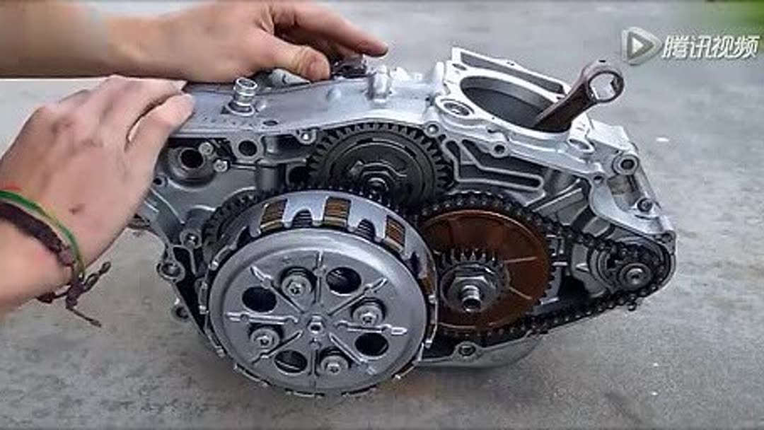 摩托车离合器工作原理_高清