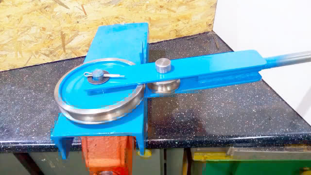 教你做个手动弯管机,简单实用值得一试