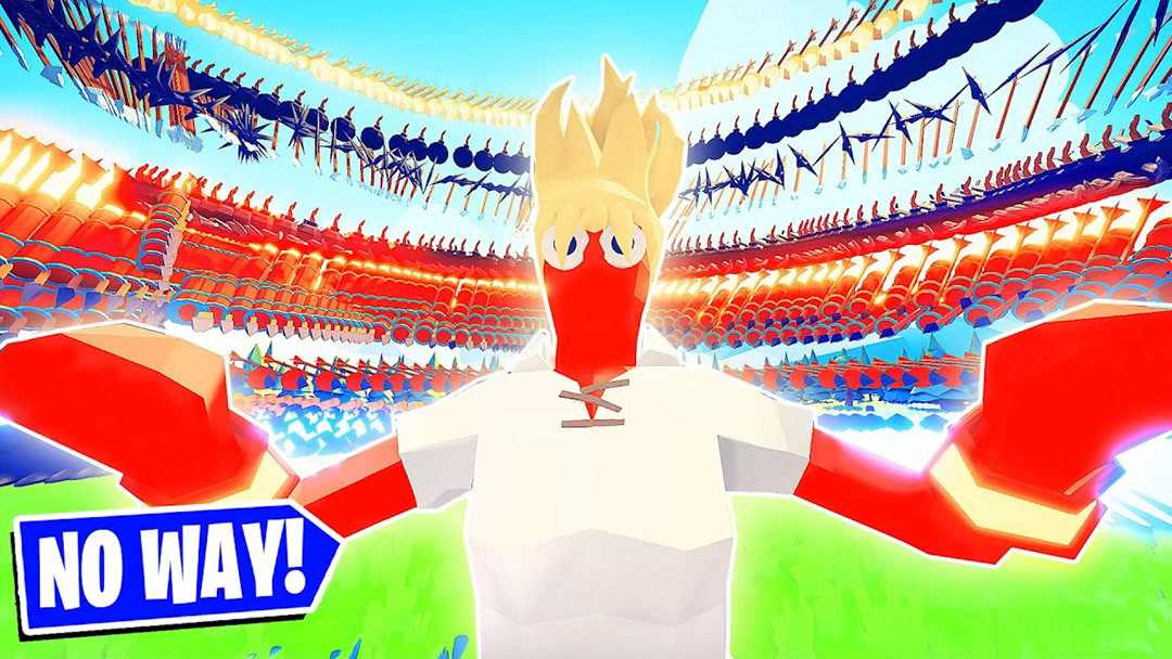 全面战争模拟器:超级农民登场!开无敌模式,四个农民一起画圈?