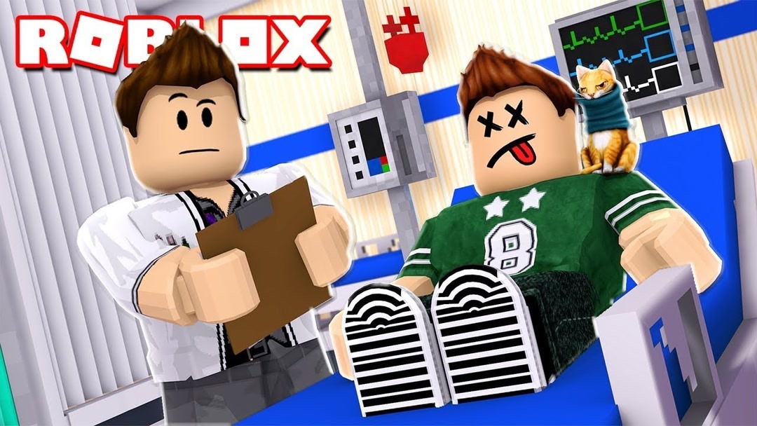 Roblox医生诊所模拟器:搞笑主题医院!双点医院大作战!小格解说