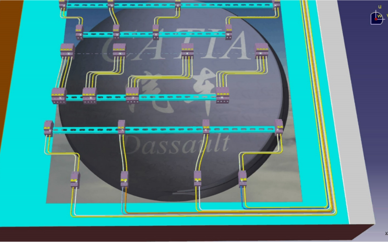 CATIA知识工程_二次开发电气设计智能系统