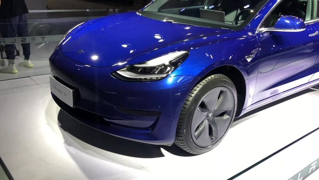 特斯拉展台,国产Model 3登陆广州车展 Model Y 电动皮卡缺席