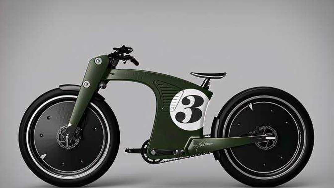 老外研发电动自行车,全碳纤维材质,最高时速50公里!