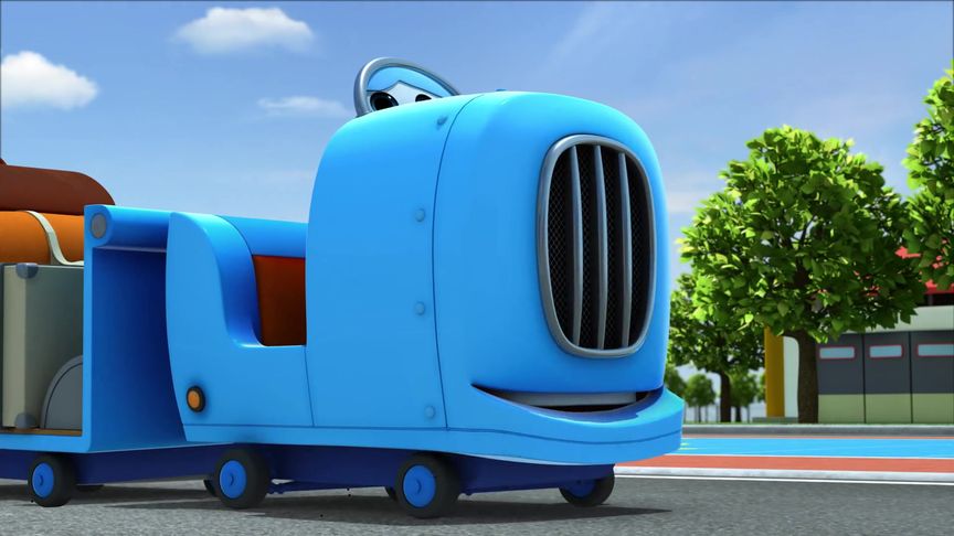 超级飞侠:皮皮运输快递,没想到居然是小猪,胖乎乎真可爱!