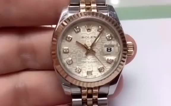 【手表】劳力士女表六七年没有保养,盘它!