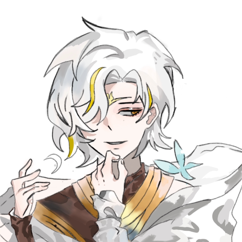 第一次画指绘有没有大佬教教我