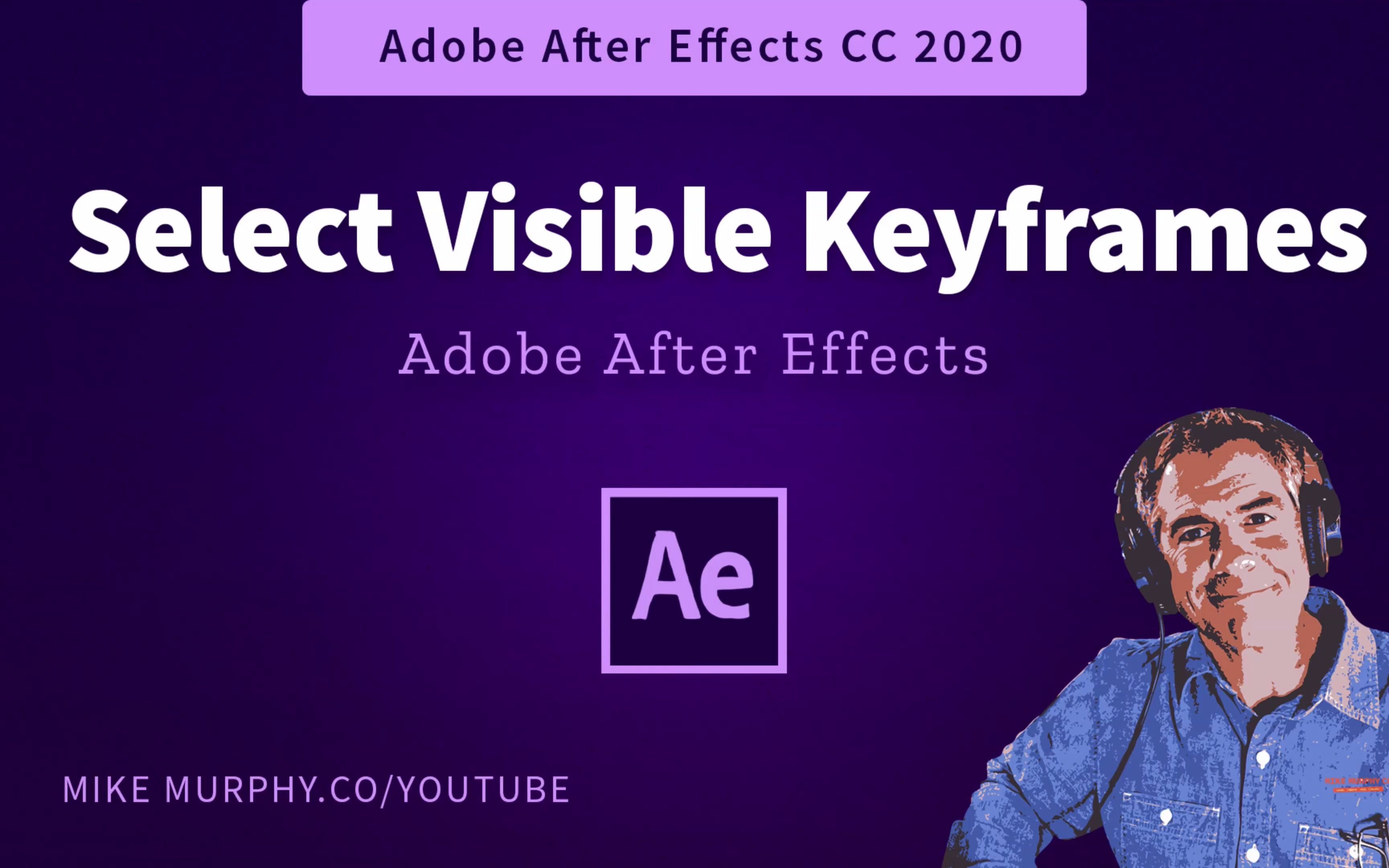 After Effects教学视频90AE选择所有关键帧How To Select All Visible ...