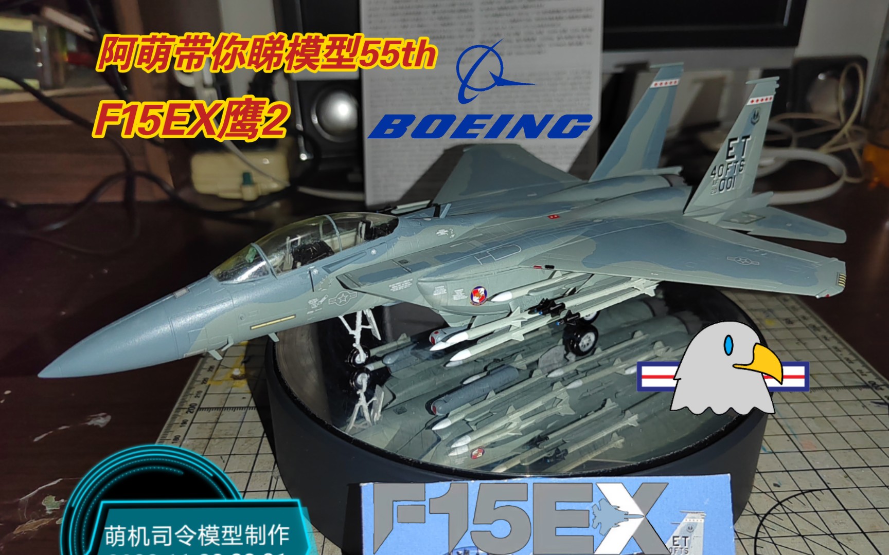 王鹰F15EX战机模型展示