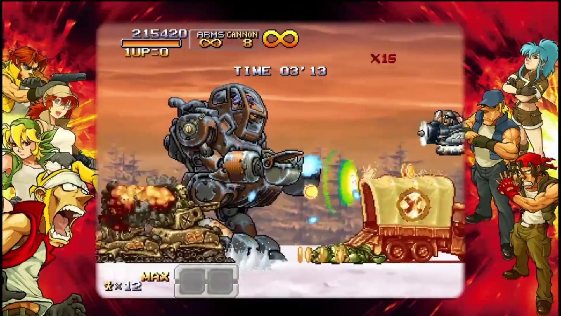 合金弹头xx 军校模式S评价攻略 目标歼灭6c 20190129