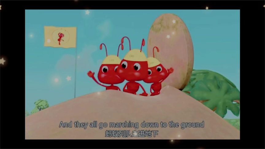 磨耳朵英文动画儿歌