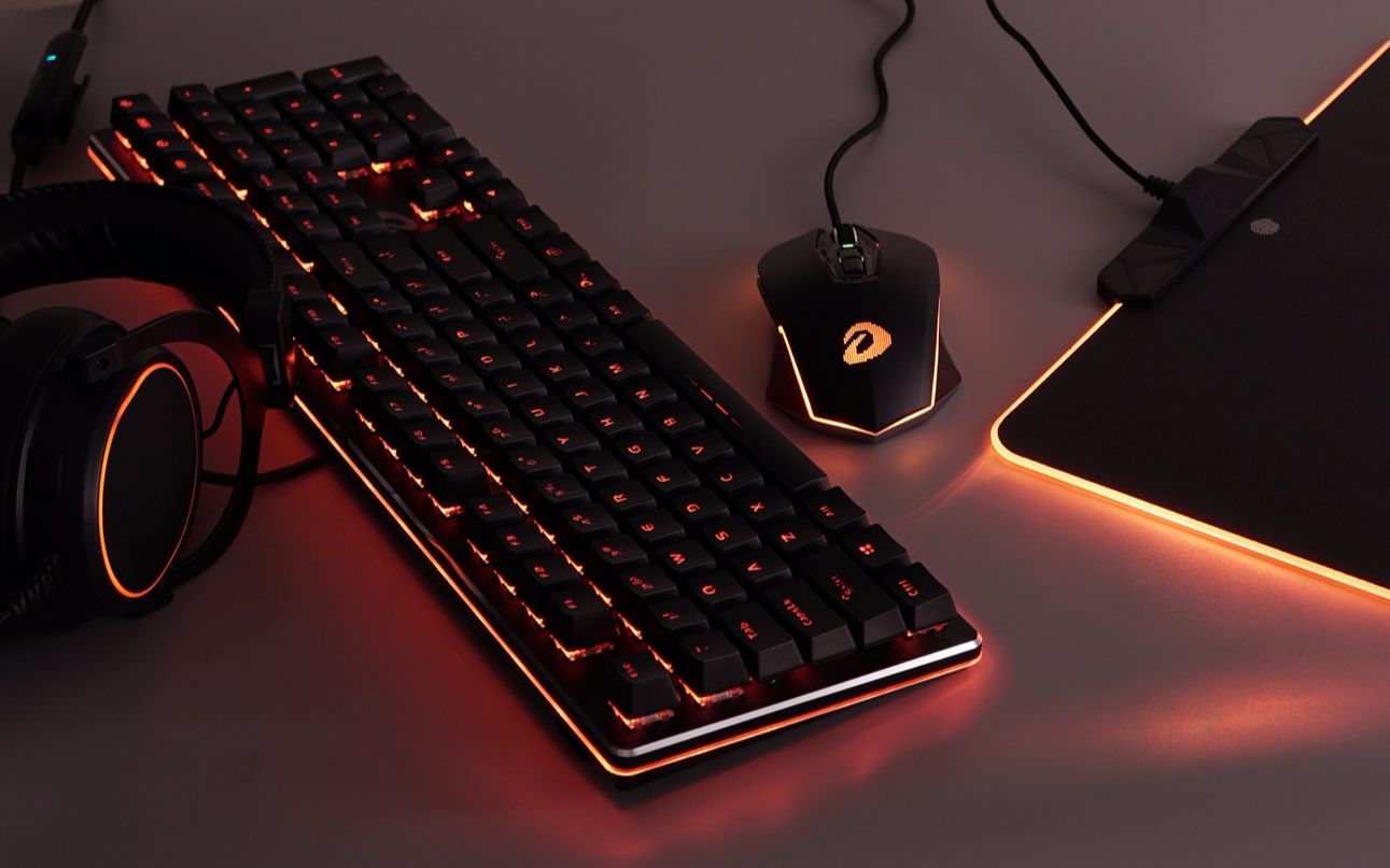 用上达尔优这套流光外设,你就是全村最亮的仔