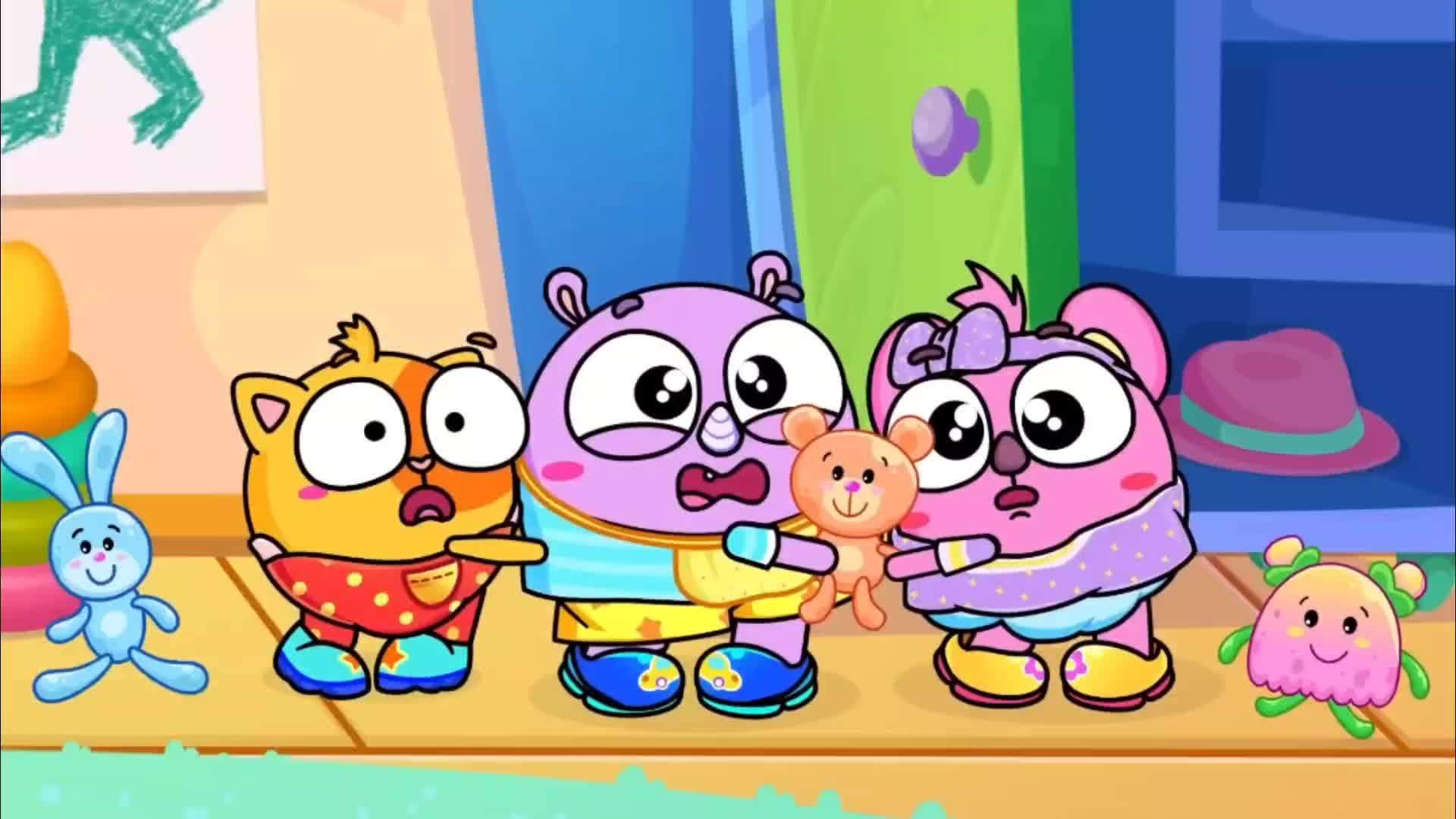 早教动画:宝贝们学习生活技能!#儿童动画 #亲子 #动画