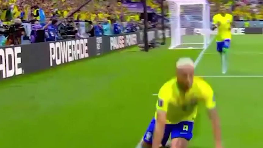 “巴西2比0塞尔维亚,里沙利松上演梅开二度”#2022世界杯