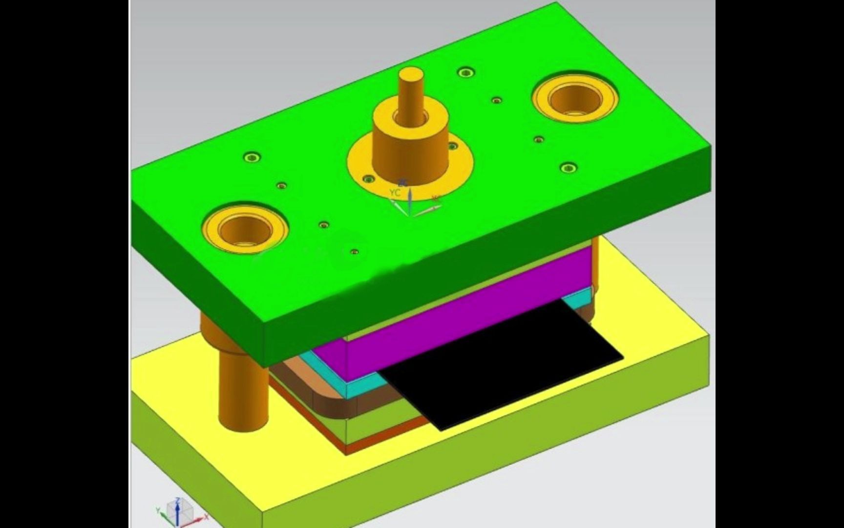 卡垫冲压工艺及复合模具设计