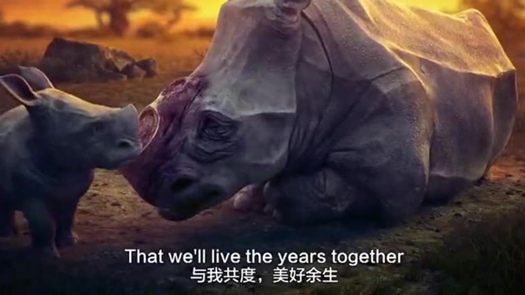 一支关于保护野生动物的动画短片,《I Dreamed a Dream》。