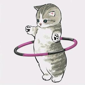 足智多谋吃瓜小猫咪 