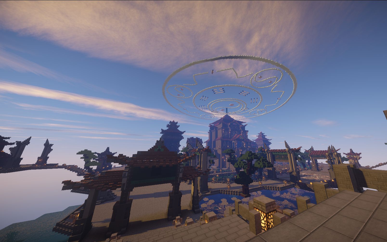 【我的世界】怎么在生存中构建一个仙侠世界系列01