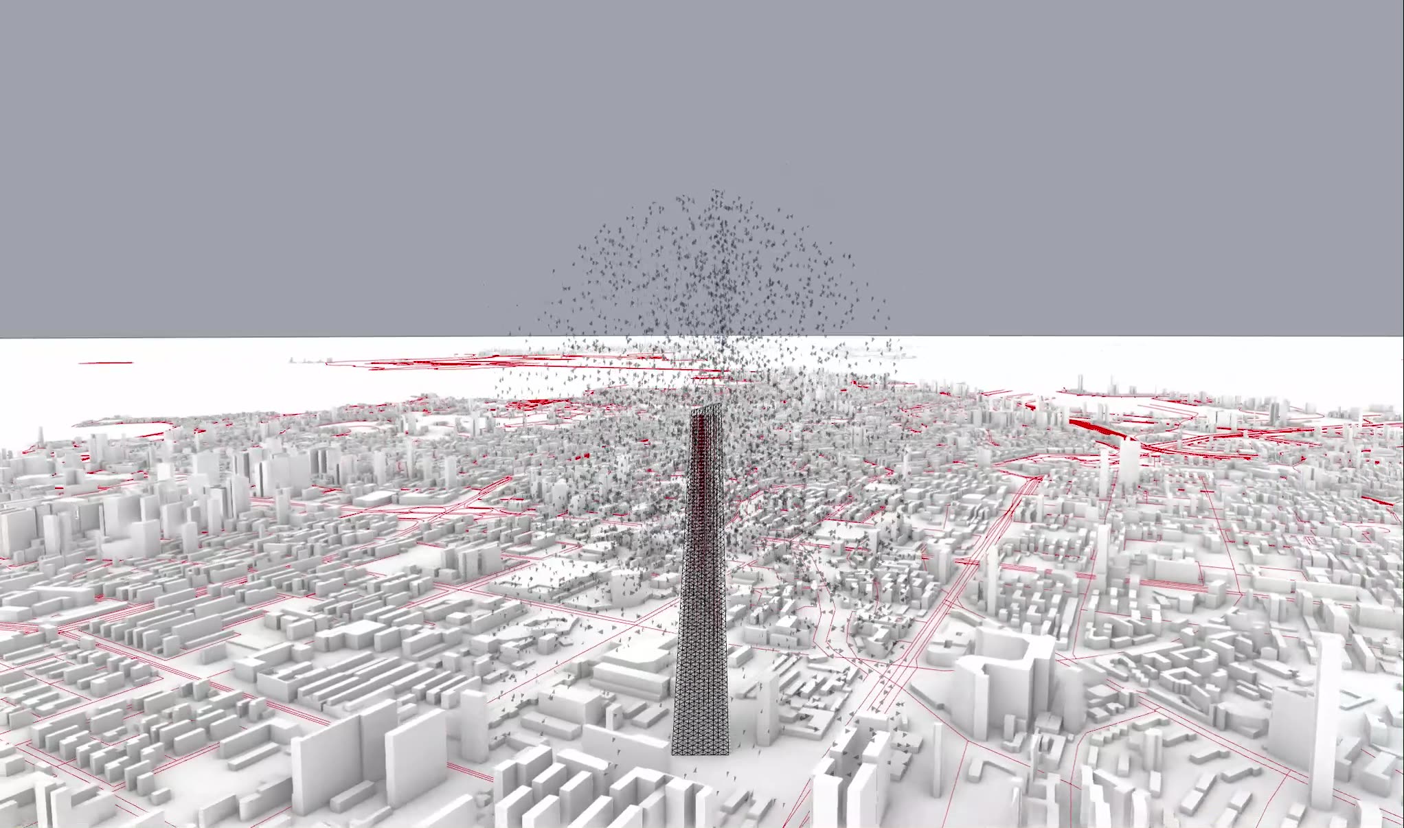 grasshopper 自制建筑生长动画