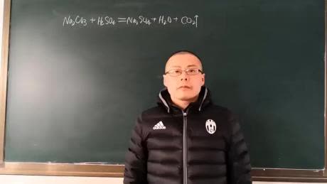 碳酸钠与硫酸反应