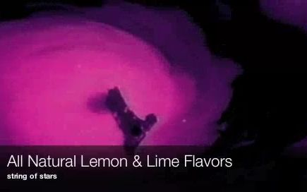 all natural lemon and lime flavors:string of stars