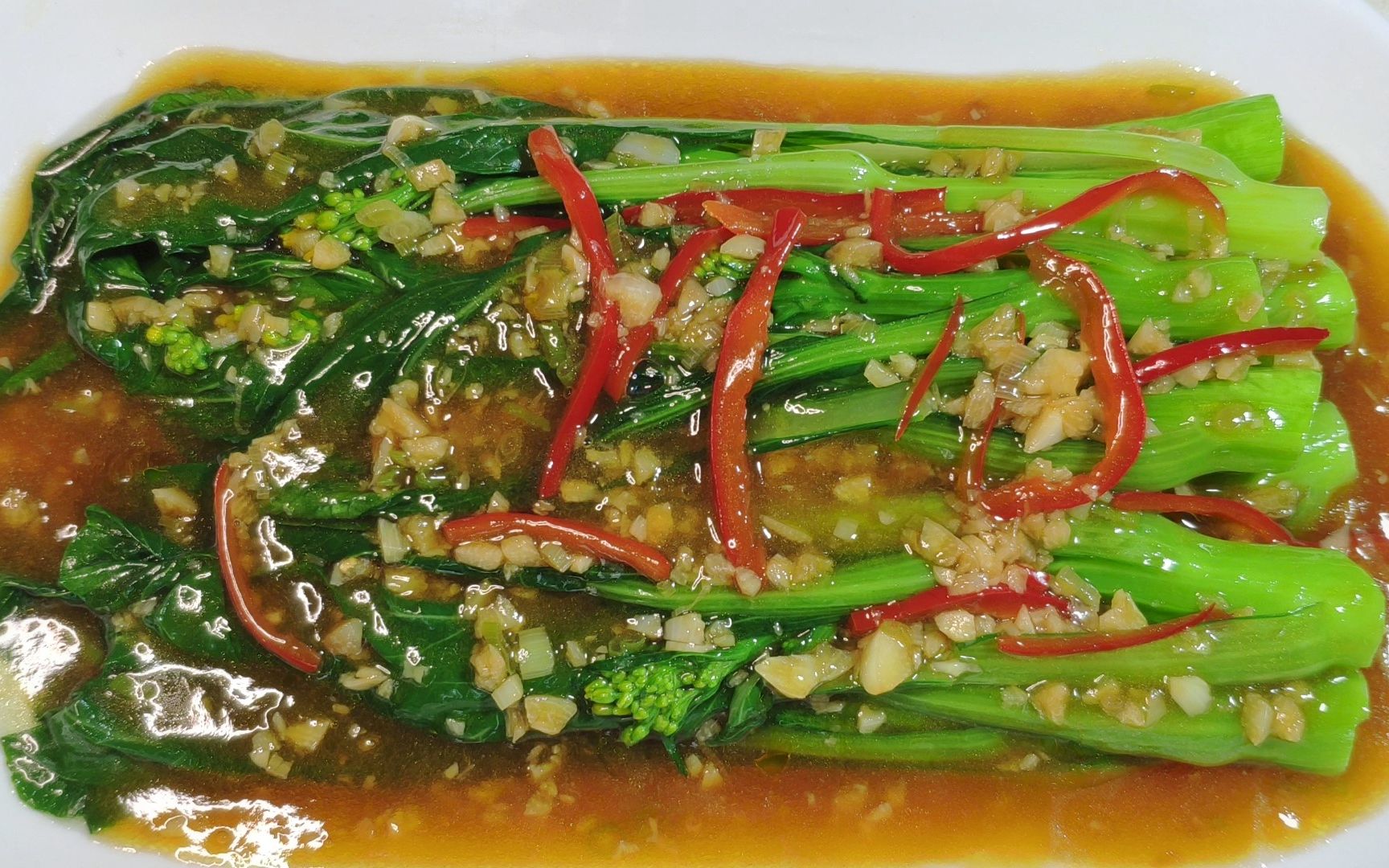 青菜这种做法简单又好吃,不用过油营养健康