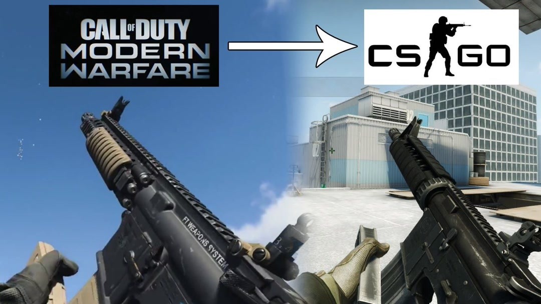 如果CSGO的M4使用了COD16的动作?