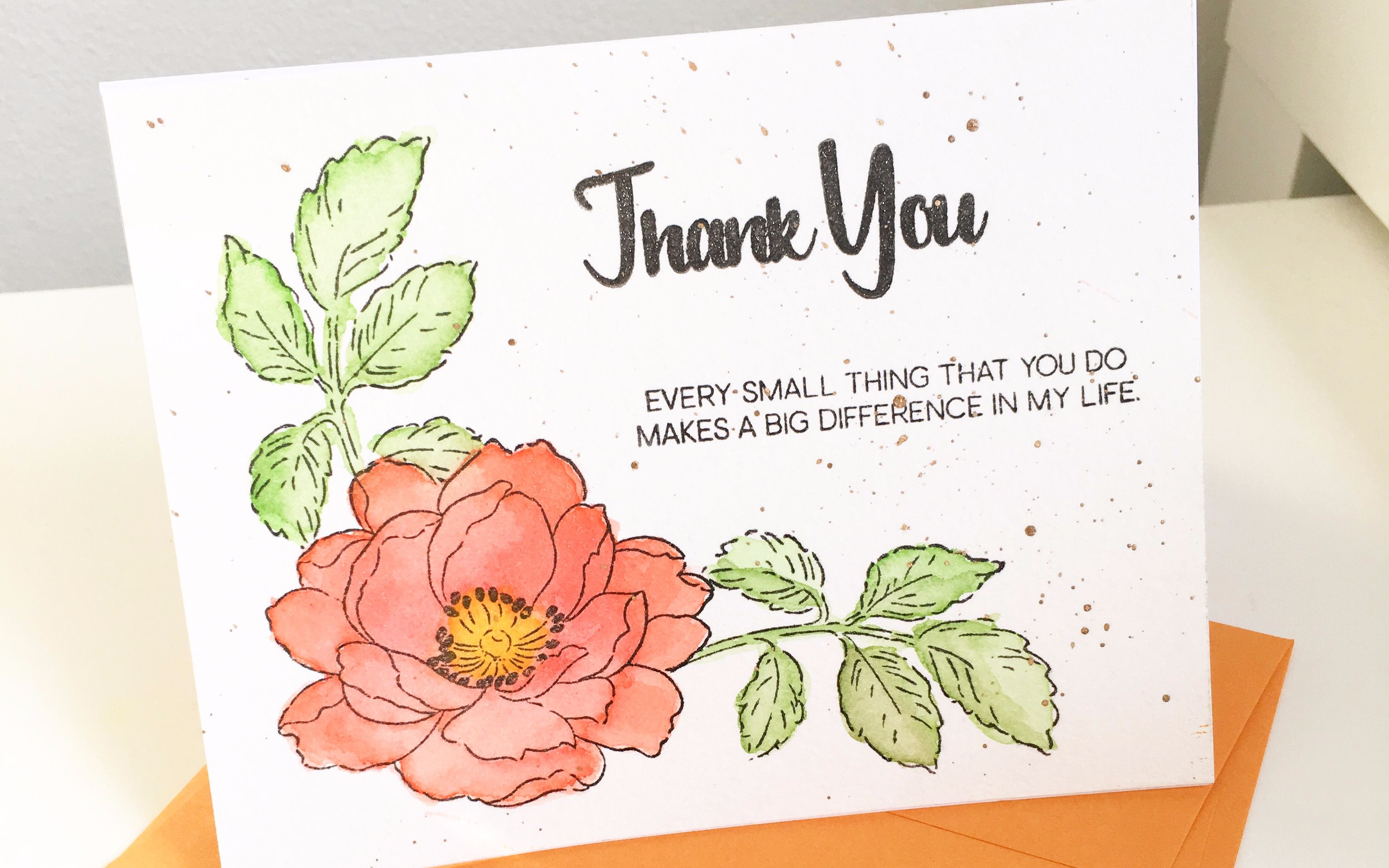 【卡片制作】Jun的零基础水彩卡+Altenew印章安利