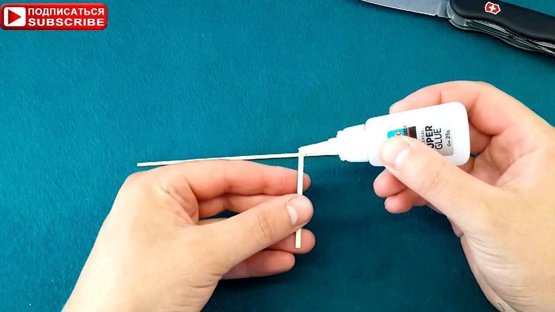 橡皮筋动力小飞机制作,学会做给孩子玩,很有趣!