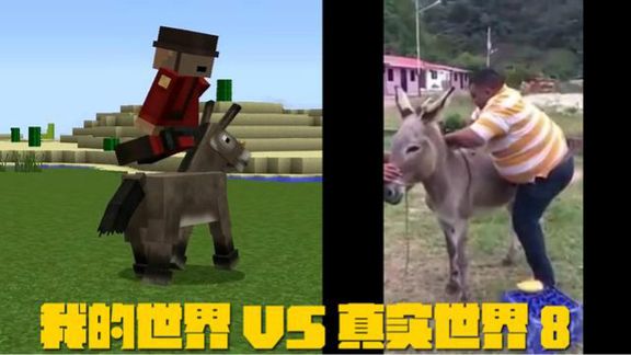 我的世界VS真实世界8,我相信我有能力驾驭这头猛兽