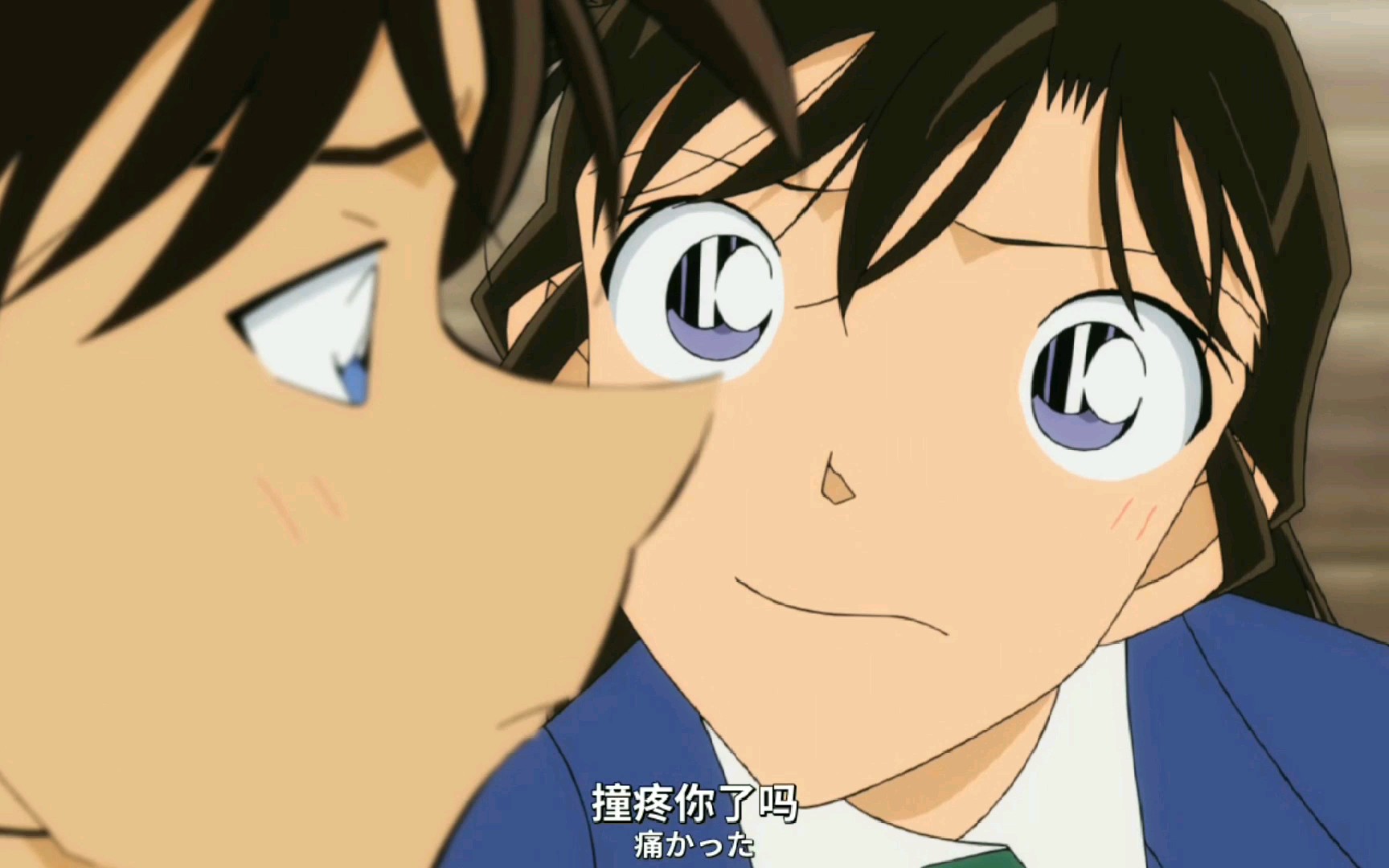 (名侦探柯南)粉红的修学旅行篇新兰有爱片段