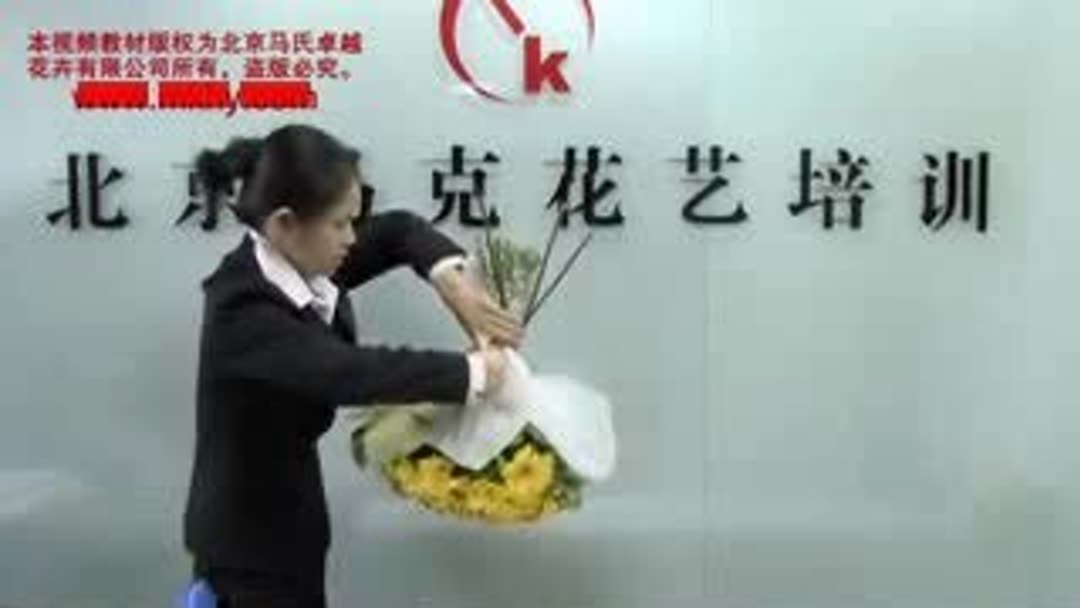 _插花教学视频_教程插花