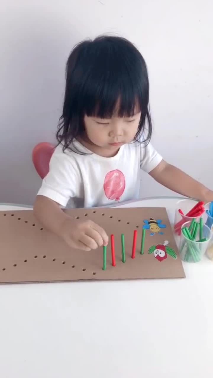 逻辑排列(锻炼手指精细同时锻炼排序)