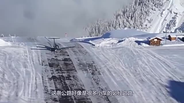 小型客机擦着货车降落跑道,要不是拍下,都不知司机经历了什么