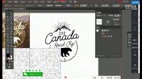 AI教程:设计北欧风复古logo(下)illustrator平面设计教程