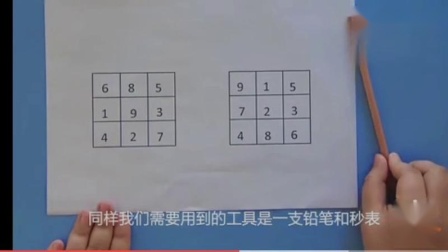 视频2《舒尔特方格注意力训练2》