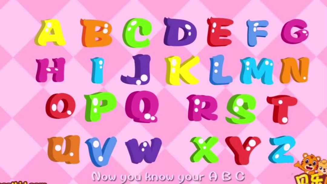 贝乐虎儿歌:字母歌(ABCD),小朋友们快唱起来哦!