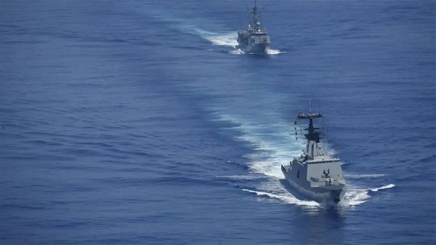 警惕!台军纠集十多艘军舰大规模操演、在福建沿海针对性实弹训练