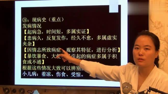 8中医问诊现病史收集临床意义病的四个类型易演中医公开课