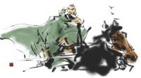 用现代的绘画工具画连环画, 向老一辈连环画家致敬