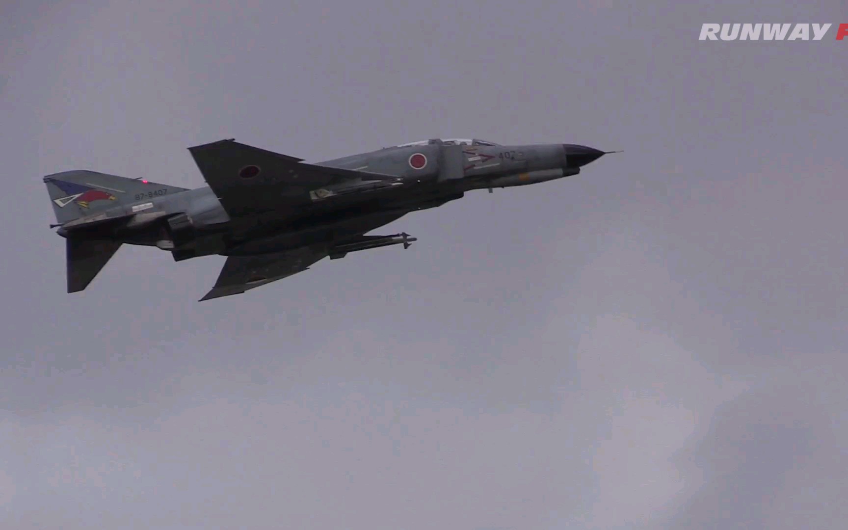 【军事装备】F-4战斗机起飞!日本自卫队 空军基地 百里基地