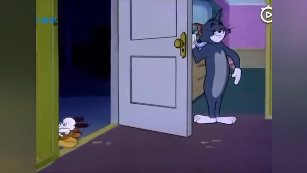 经典动画《猫和老鼠》感人片段,家里来了一.