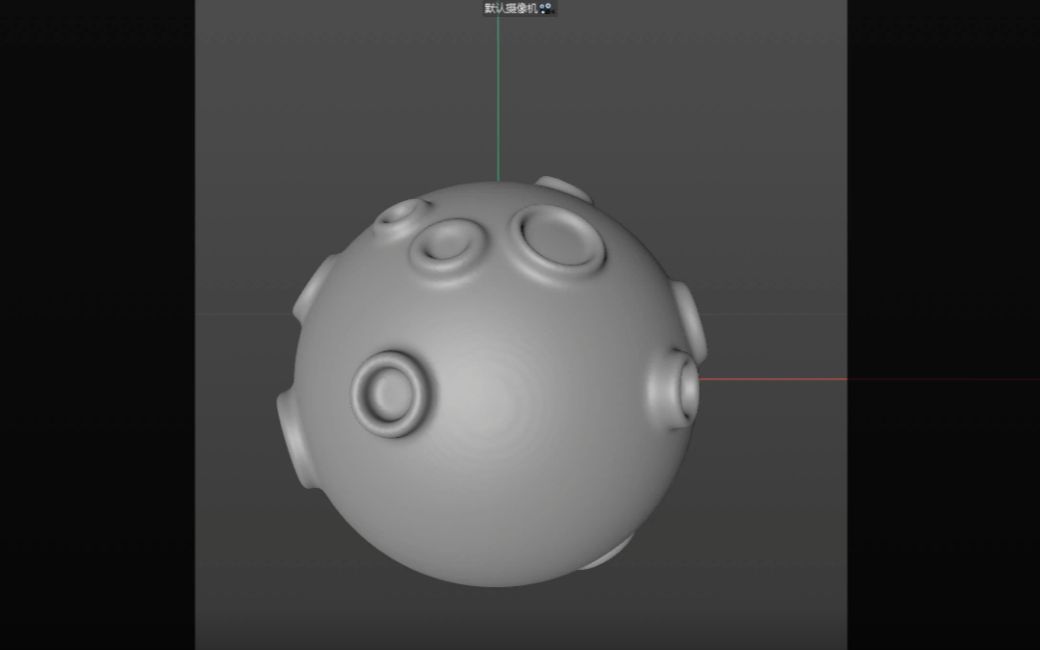 【C4D练习】C4D菜鸟体积建模小元素:星球