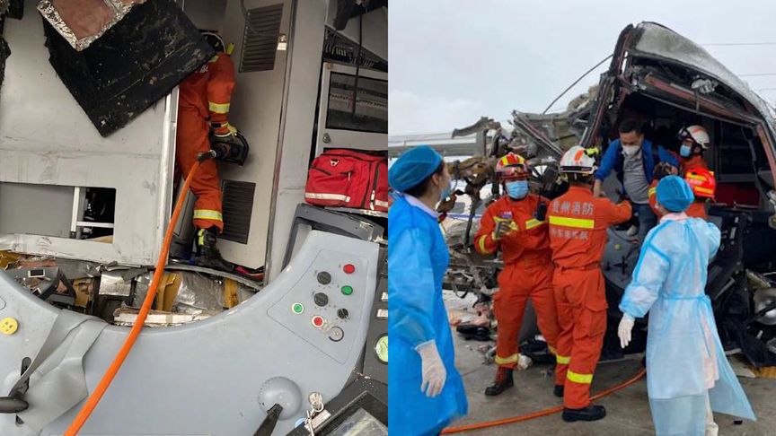 D2809殉职司机名叫杨勇,发现异常5秒内撂闸停车,保住所有乘客