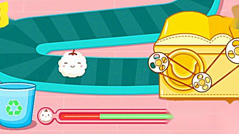 宝宝制作衣服 你能挑出坏棉花吗?宝宝巴士亲子早教