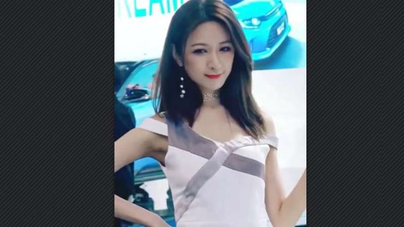 2019广州车展,这才叫高颜值靓丽车模