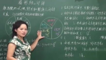 人教数学6上-扇形统计图