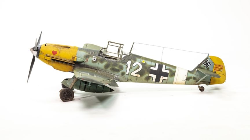二战飞机模型—Bf-109E-7 1/48
