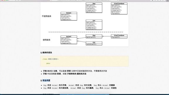 python进阶033-单继承-03-继承相关的术语-继承和派生